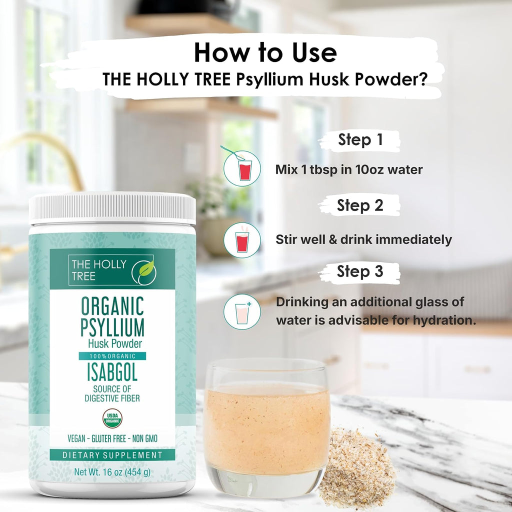 high-fiber psyllium husk for health