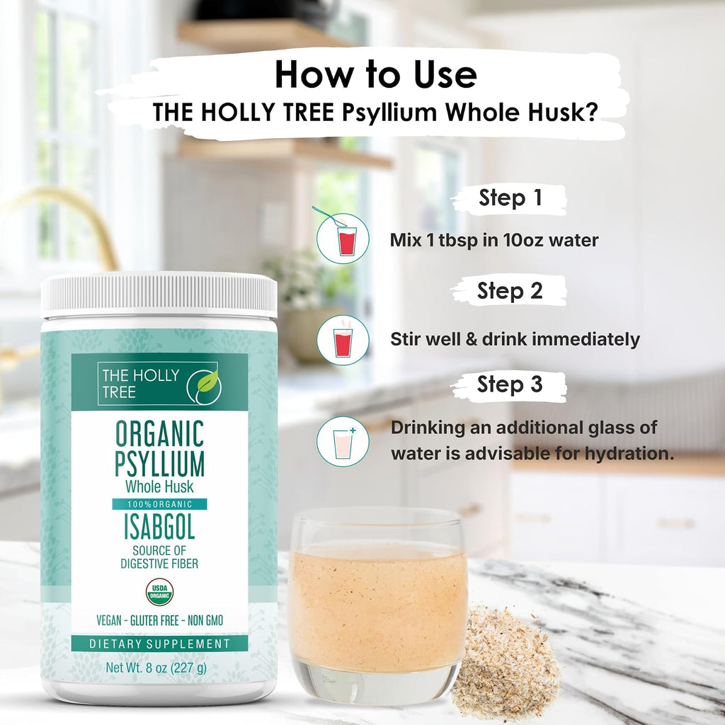 high-fiber psyllium husk for regularity