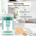 high-fiber psyllium husk for regularity