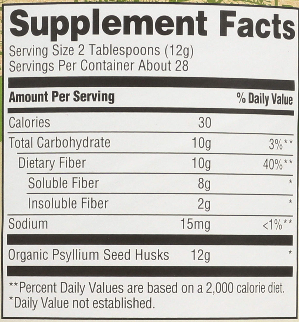 high-fiber psyllium husk for wellness
