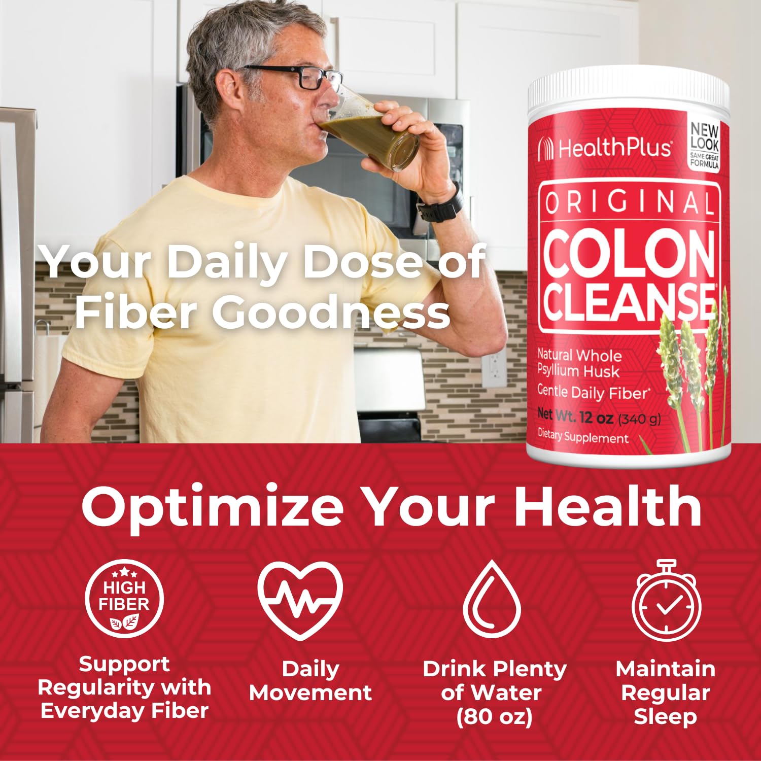 high-fiber psyllium husk powder