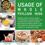 high-fiber psyllium husk powder