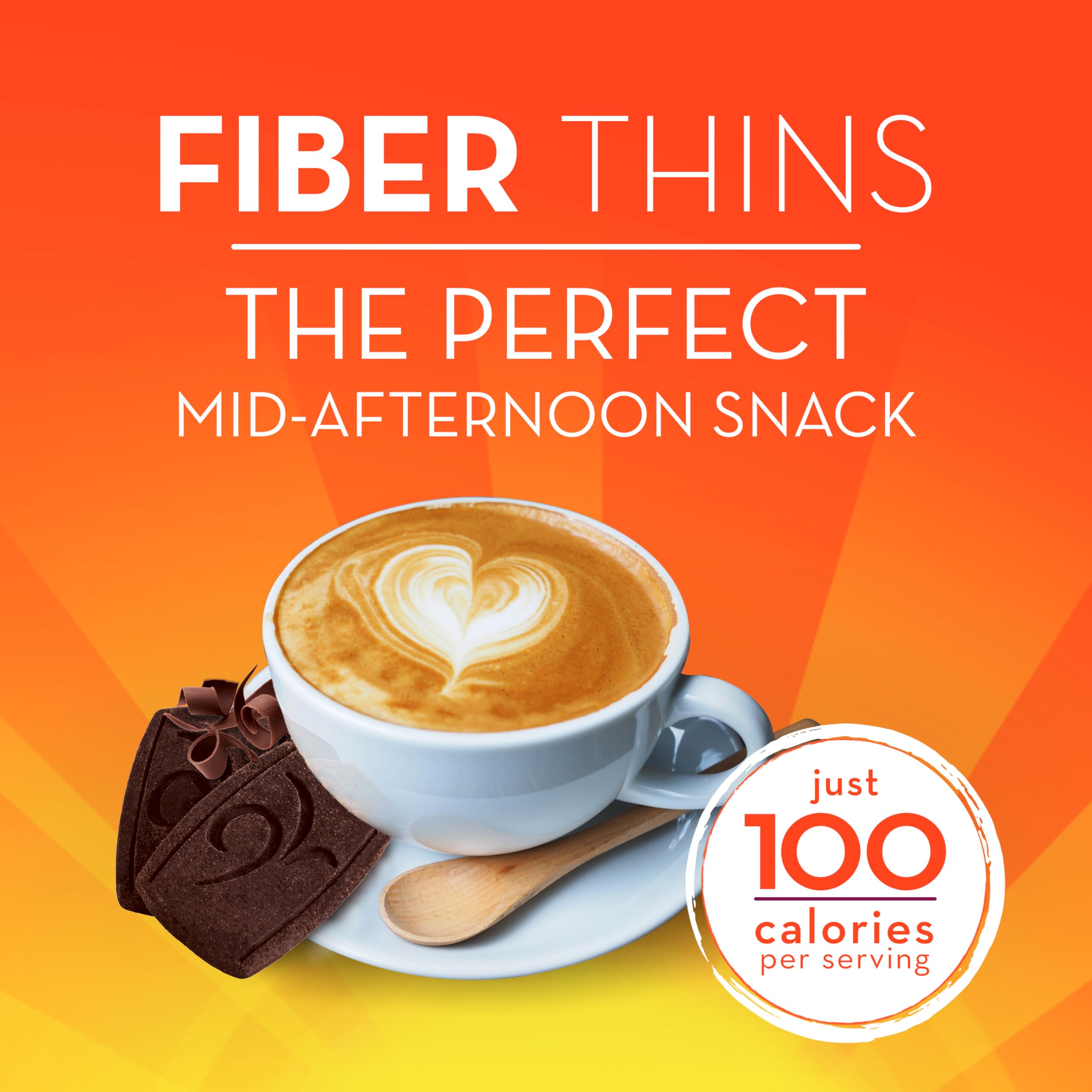 High-fibre chocolate snack option