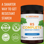 high-fibre dietary supplement powder