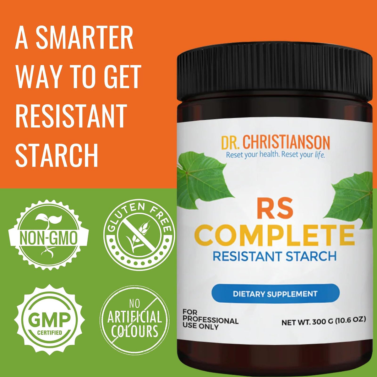 high-fibre dietary supplement powder