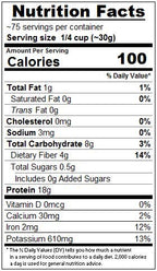 high-fibre faba bean protein supplement