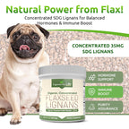 high fibre flaxseed for gut health
