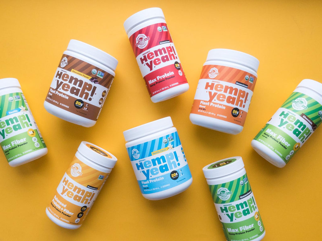high-fibre hemp protein for smoothies