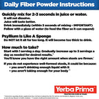 High-fibre powder for digestion