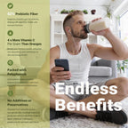 high-fibre powder for smoothies