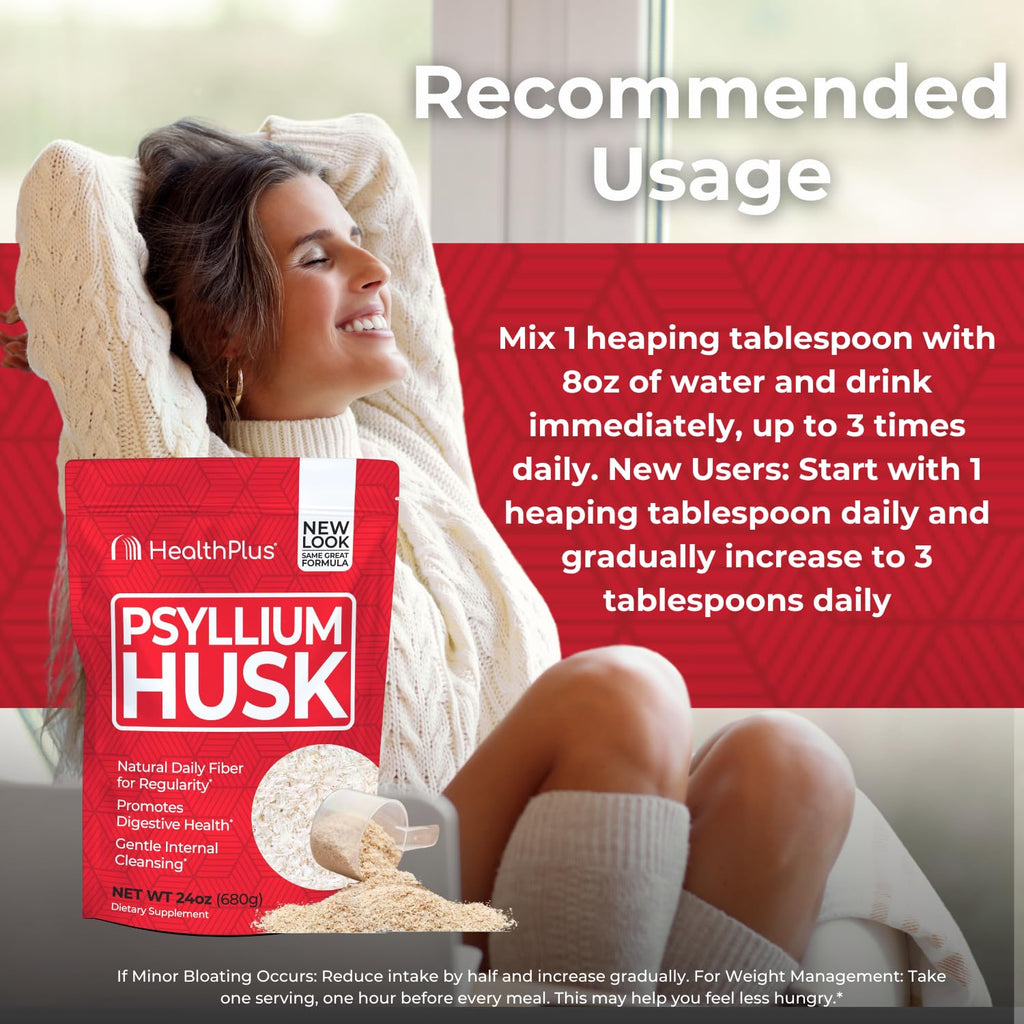 High-fibre psyllium for gut support