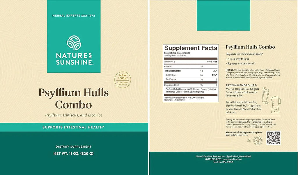 high-fibre psyllium husk blend