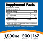 high fibre psyllium husk capsules