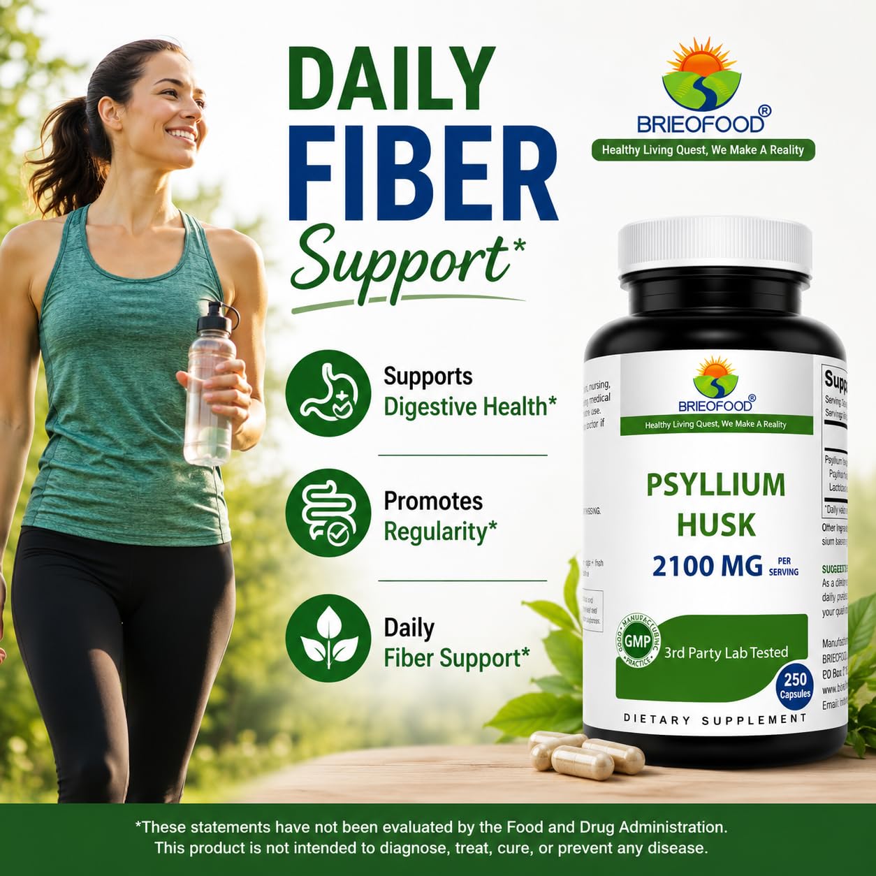 high-fibre psyllium husk for digestion