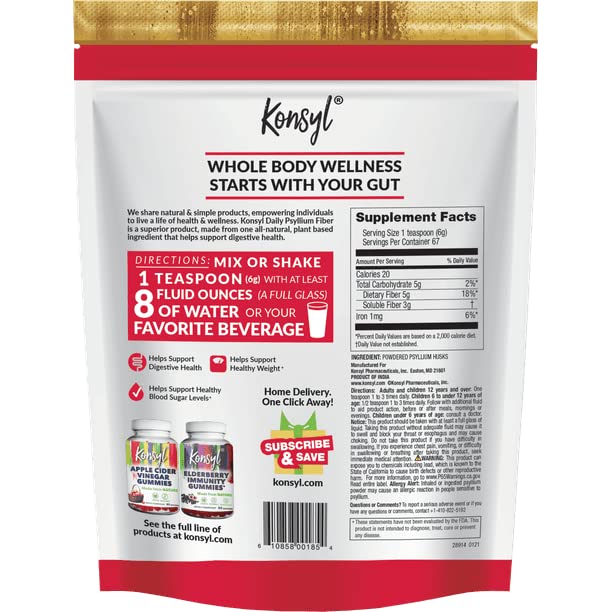 high-fibre psyllium husk for wellness