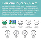 high-fibre psyllium husk powder