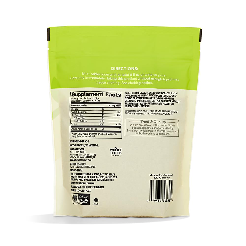 high-fibre psyllium husk powder