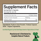 high-fibre psyllium husk supplement