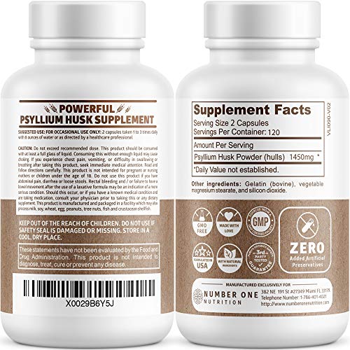 high fibre psyllium husk supplement