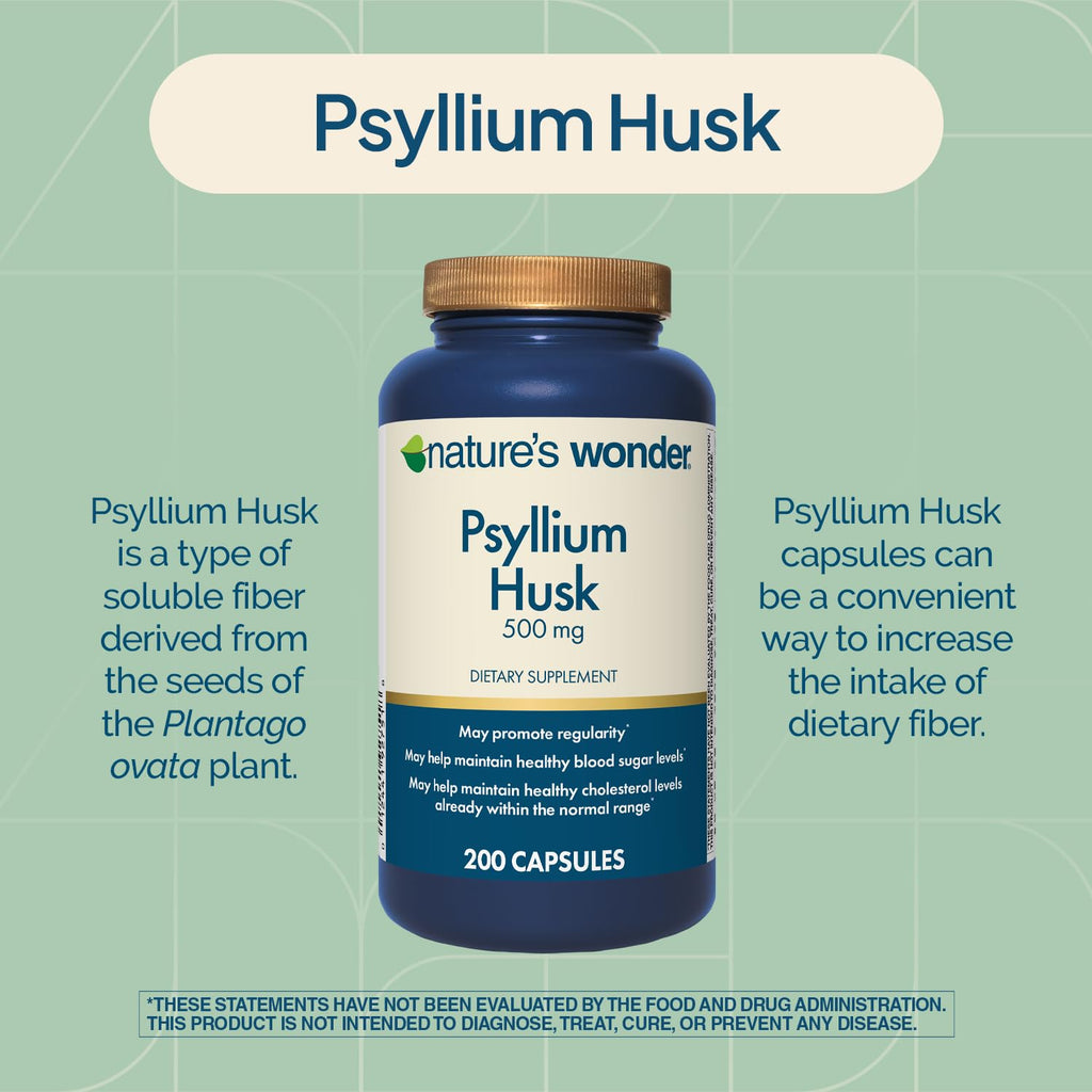 high-fibre psyllium husk supplement