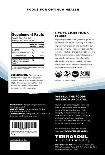 high-fibre psyllium husk supplement