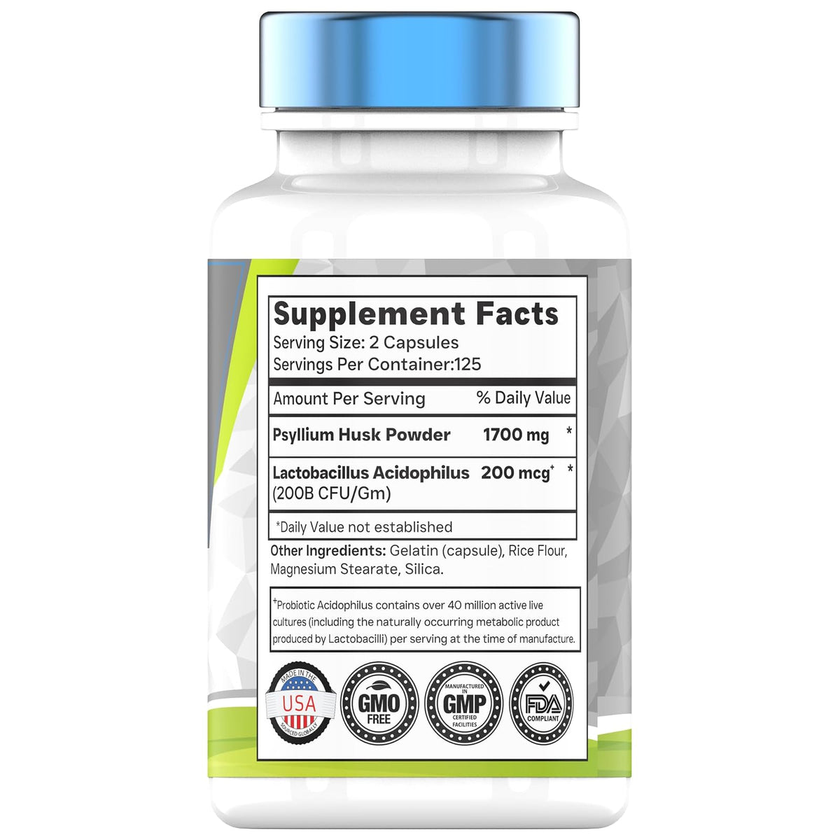 high-fibre psyllium husk supplement