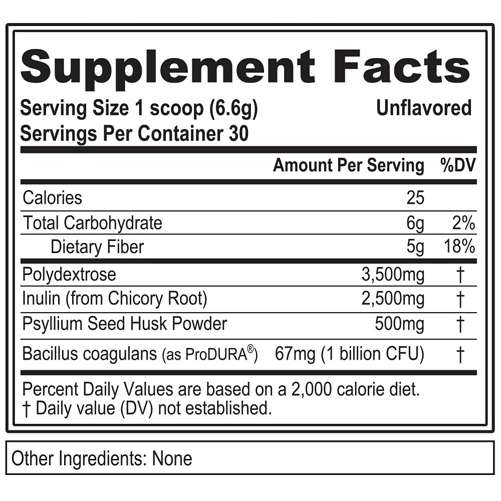 high-fibre psyllium husk supplement