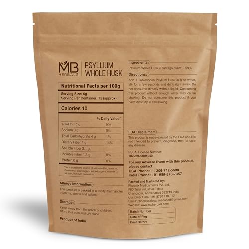 high-fibre psyllium husk supplement