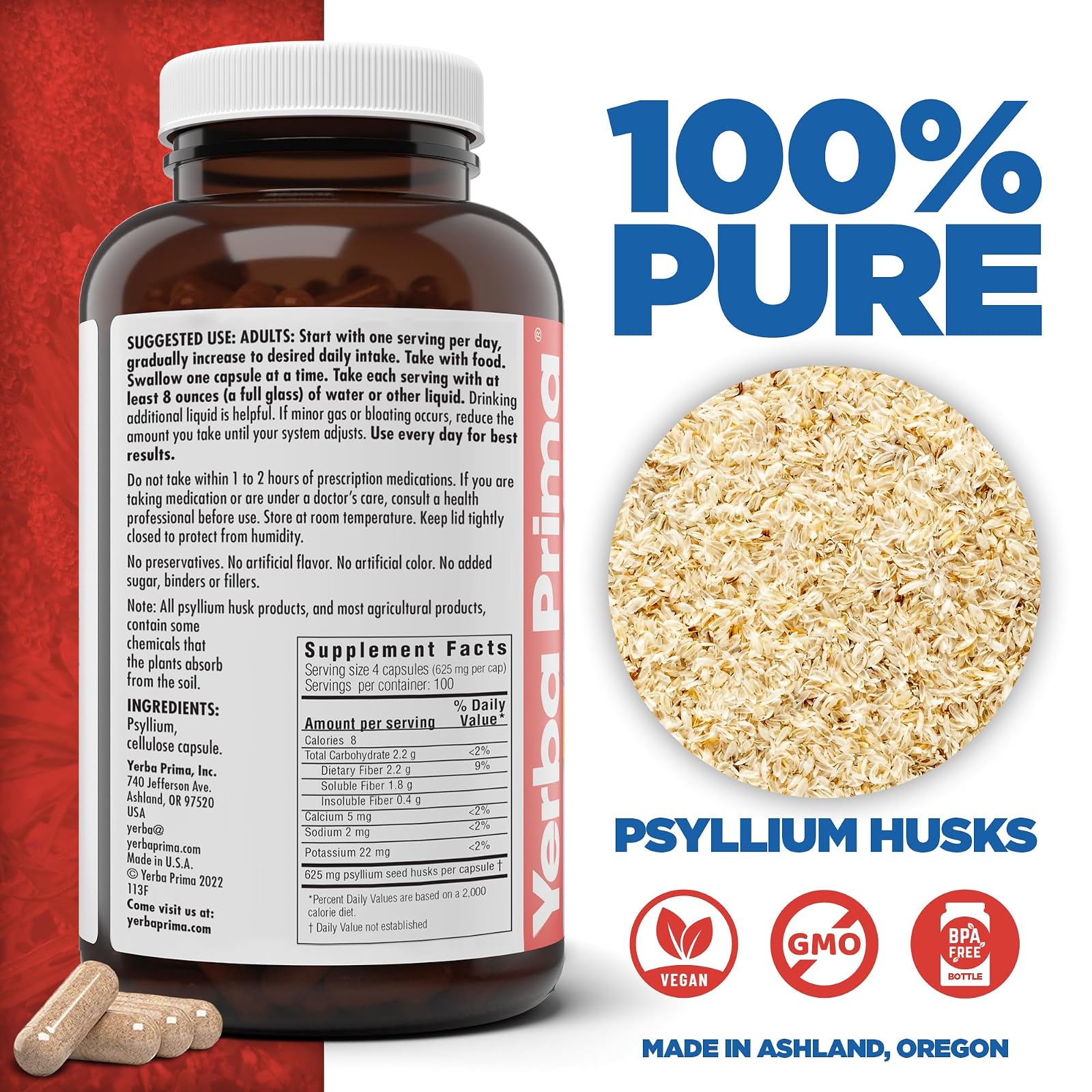 high-fibre psyllium husks for gut health