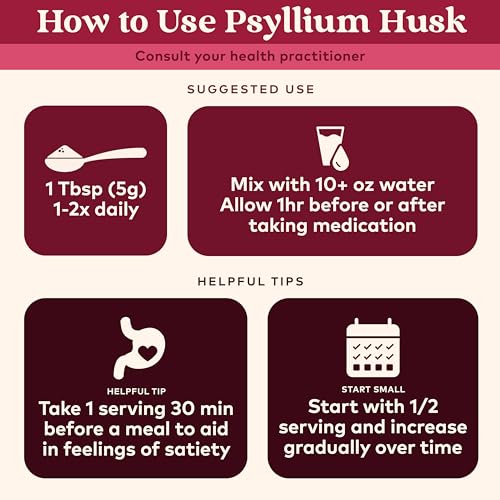 High-fibre psyllium powder for gut health
