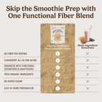 high-fibre smoothie mix for energy