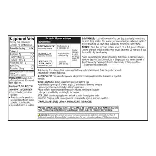 High-fibre supplement for digestion