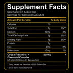 High flavanol cocoa for improved performance