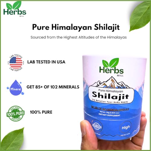 High fulvic acid shilajit supplement