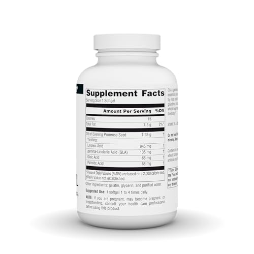 High GLA evening primrose oil capsules