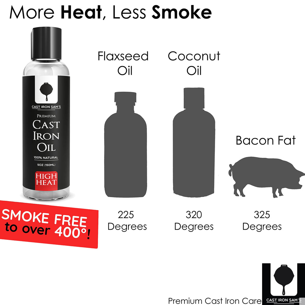 high heat seasoning oil for iron