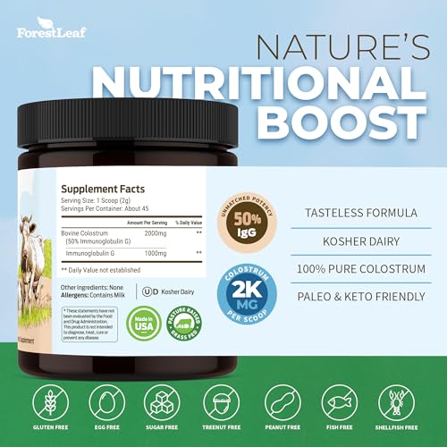high IgG colostrum for athletes