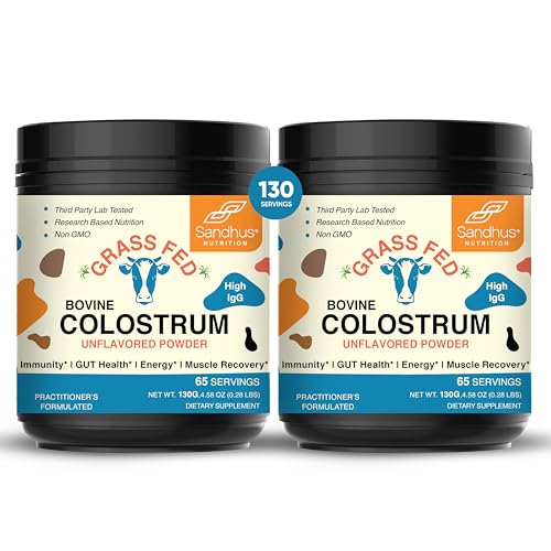 high IgG colostrum for gut health