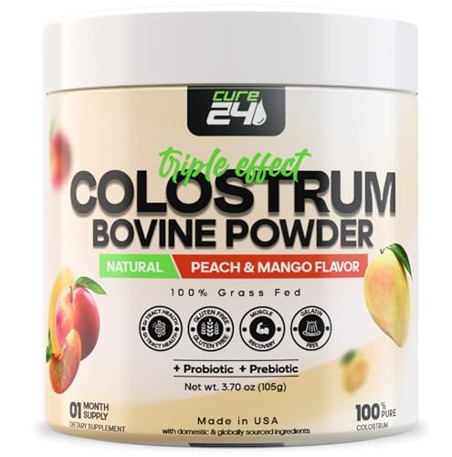 high IgG colostrum for immune support