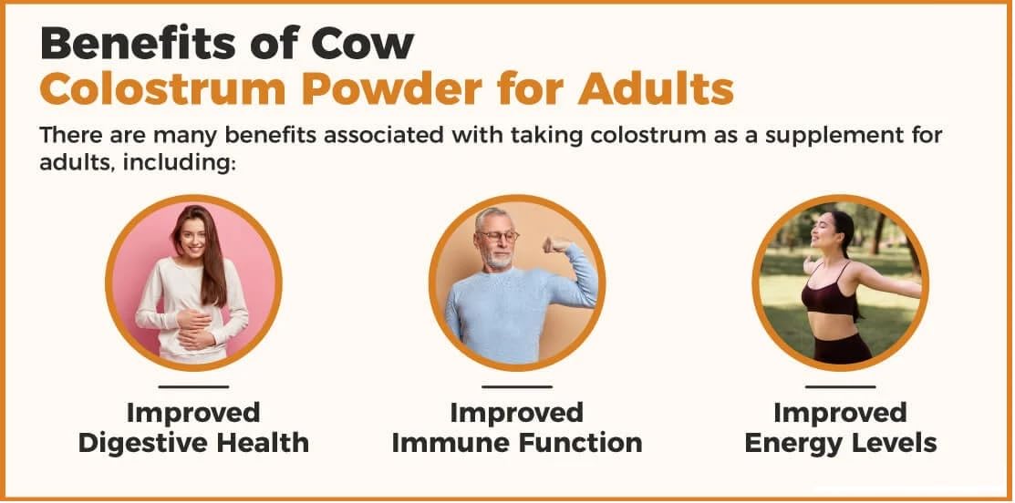 High IgG colostrum for immunity