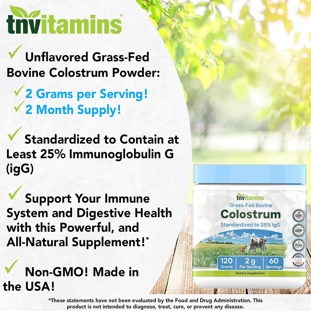 high IgG colostrum powder for athletes