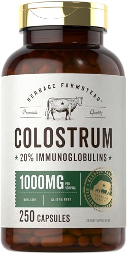 High IGG colostrum supplement for wellness