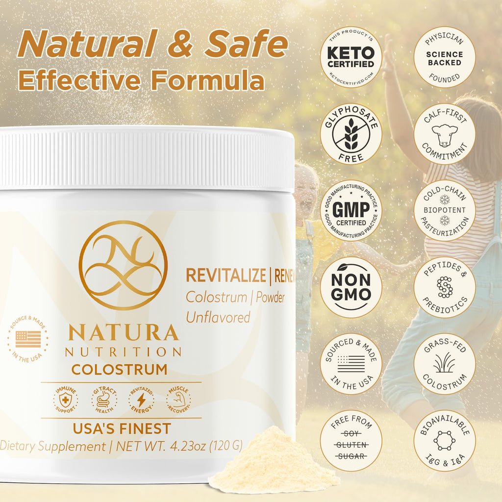 high IgG content colostrum powder
