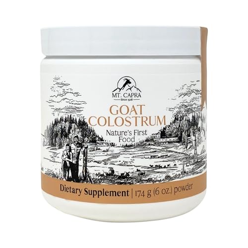 high immunoglobulin goat colostrum