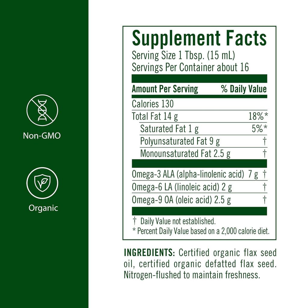 high lignan flax oil for wellness