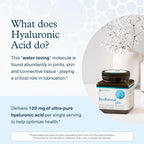 High molecular weight hyaluronic acid supplement
