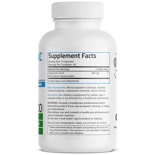 high molecular weight hyaluronic acid supplement