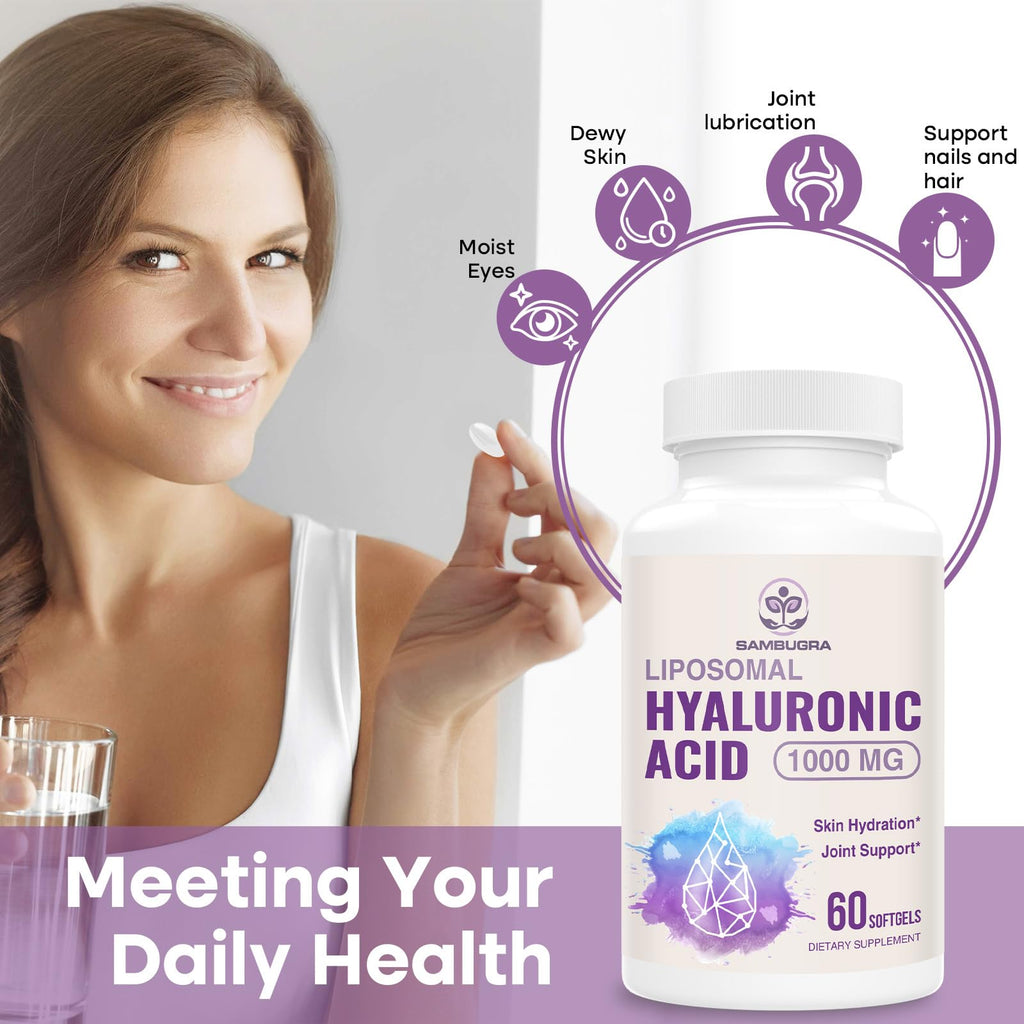 High molecular weight hyaluronic acid supplement