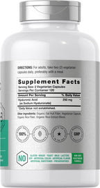 high molecular weight hyaluronic acid supplement