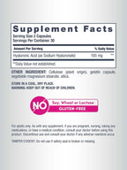 high molecular weight hyaluronic acid supplement